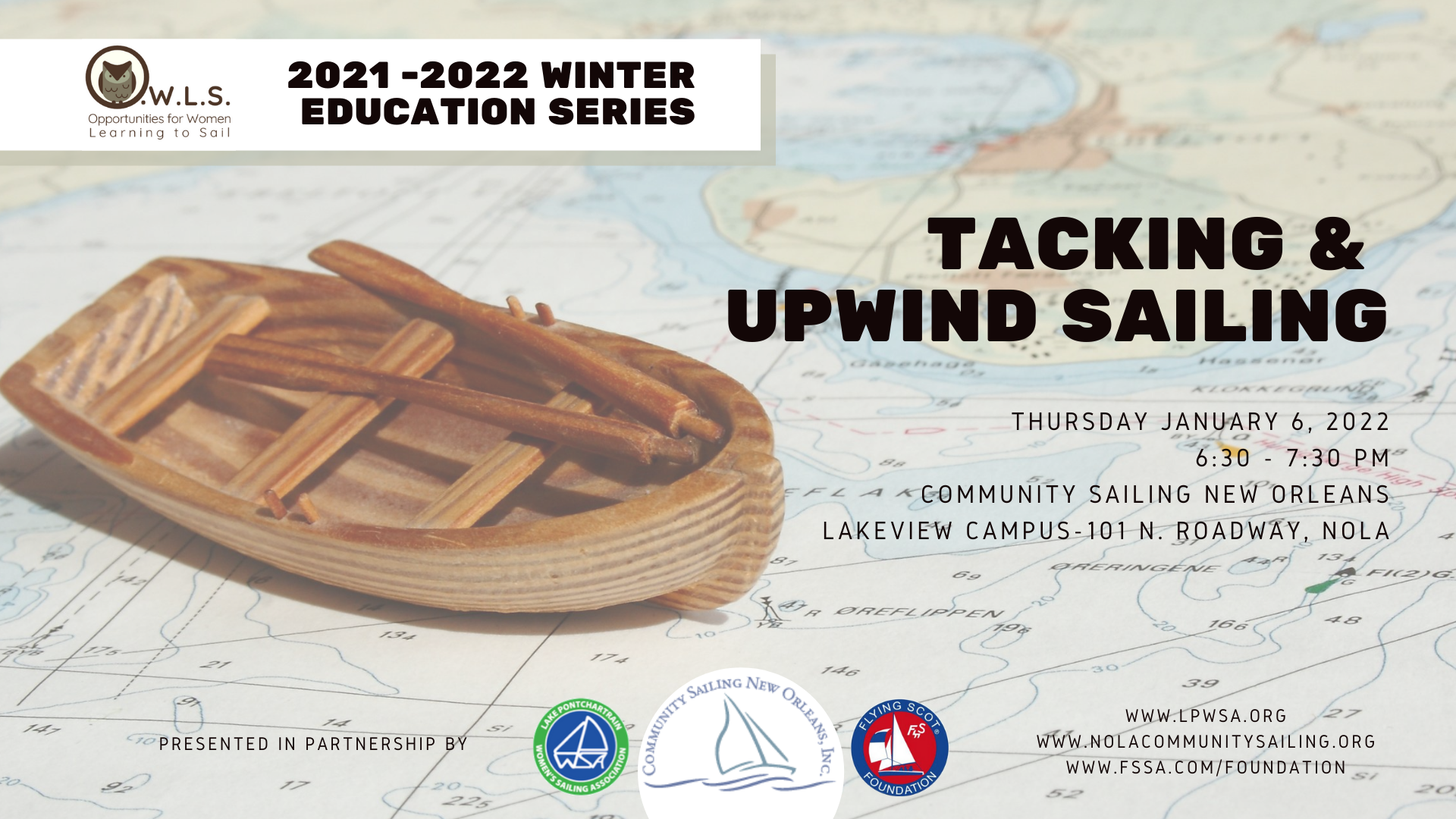 Tacking & Upwind Sailing – Class Five – LPWSA